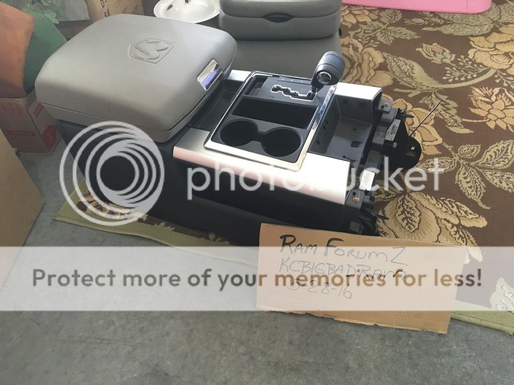 Center console with shifter | DODGE RAM FORUM
