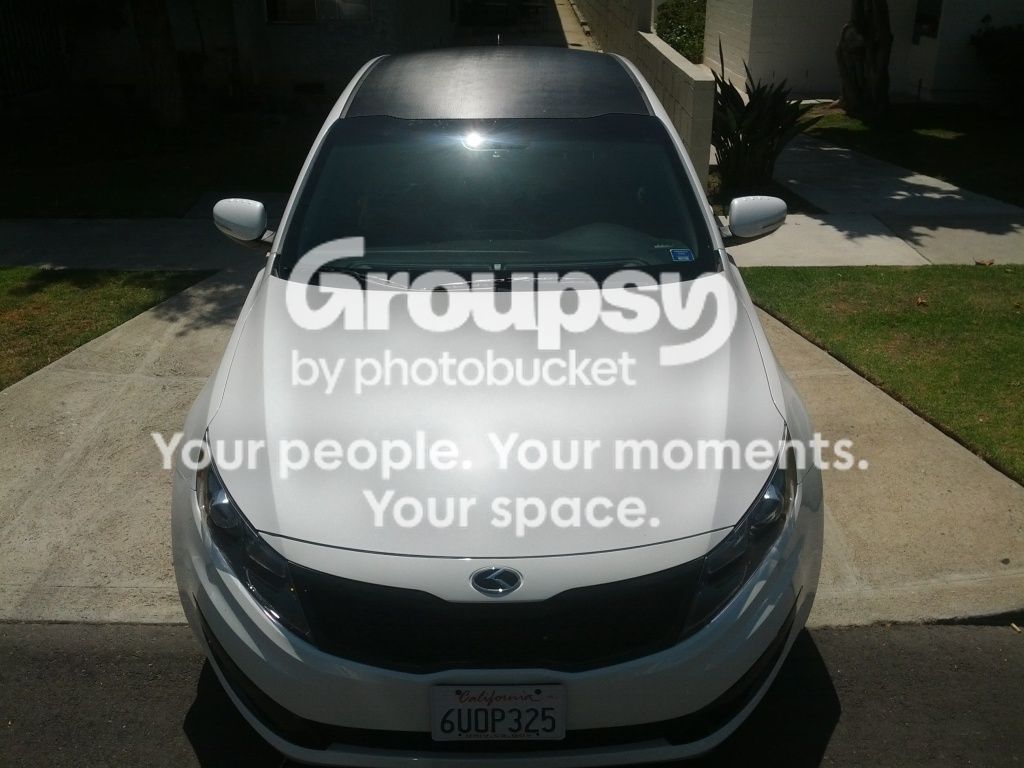 Wrapped my roof in 3D Carbon Fiber | Kia Optima Forums