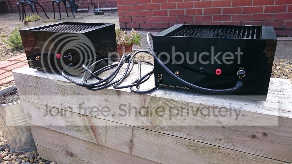 FS: NVA A40mk2 monoblock amplifiers