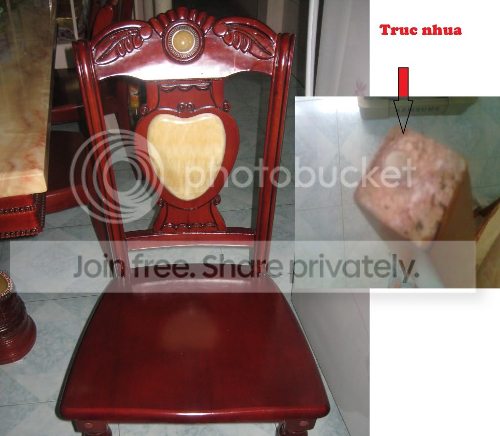 Cẫn thận bàn ghế gỗ tàu khựa tại Thuận Kiều Plaza! và chai rượu rắn hải ...